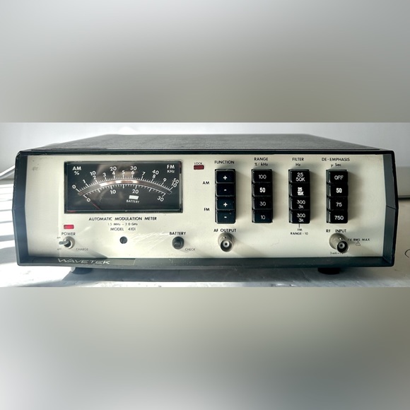 Wavetek | Other | Wavetek 41 Automatic Modulation 15 Mhz20 Ghz Meter ...